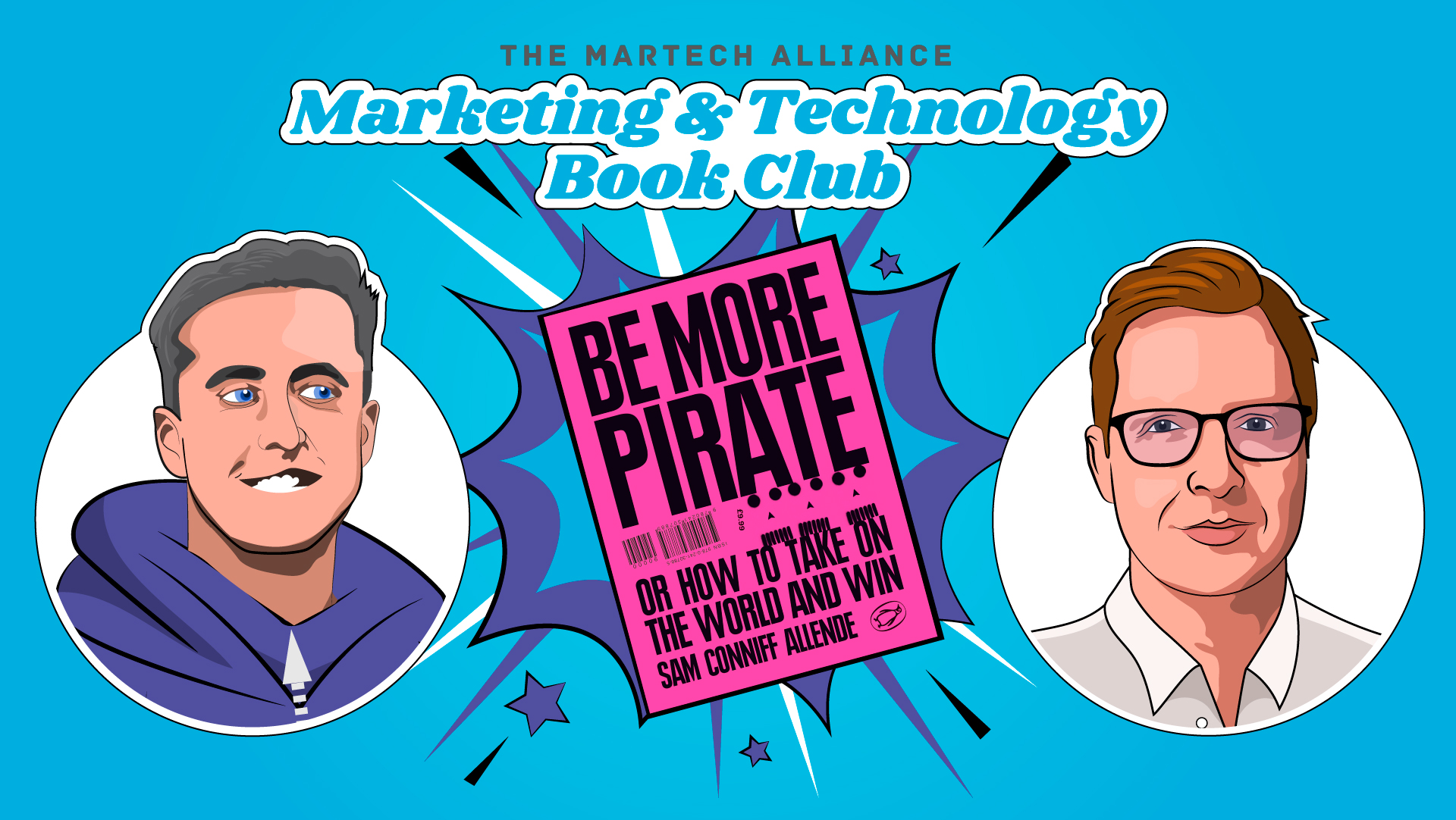 Marketing & Tech Book Club: Be More Pirate by Sam Conniff